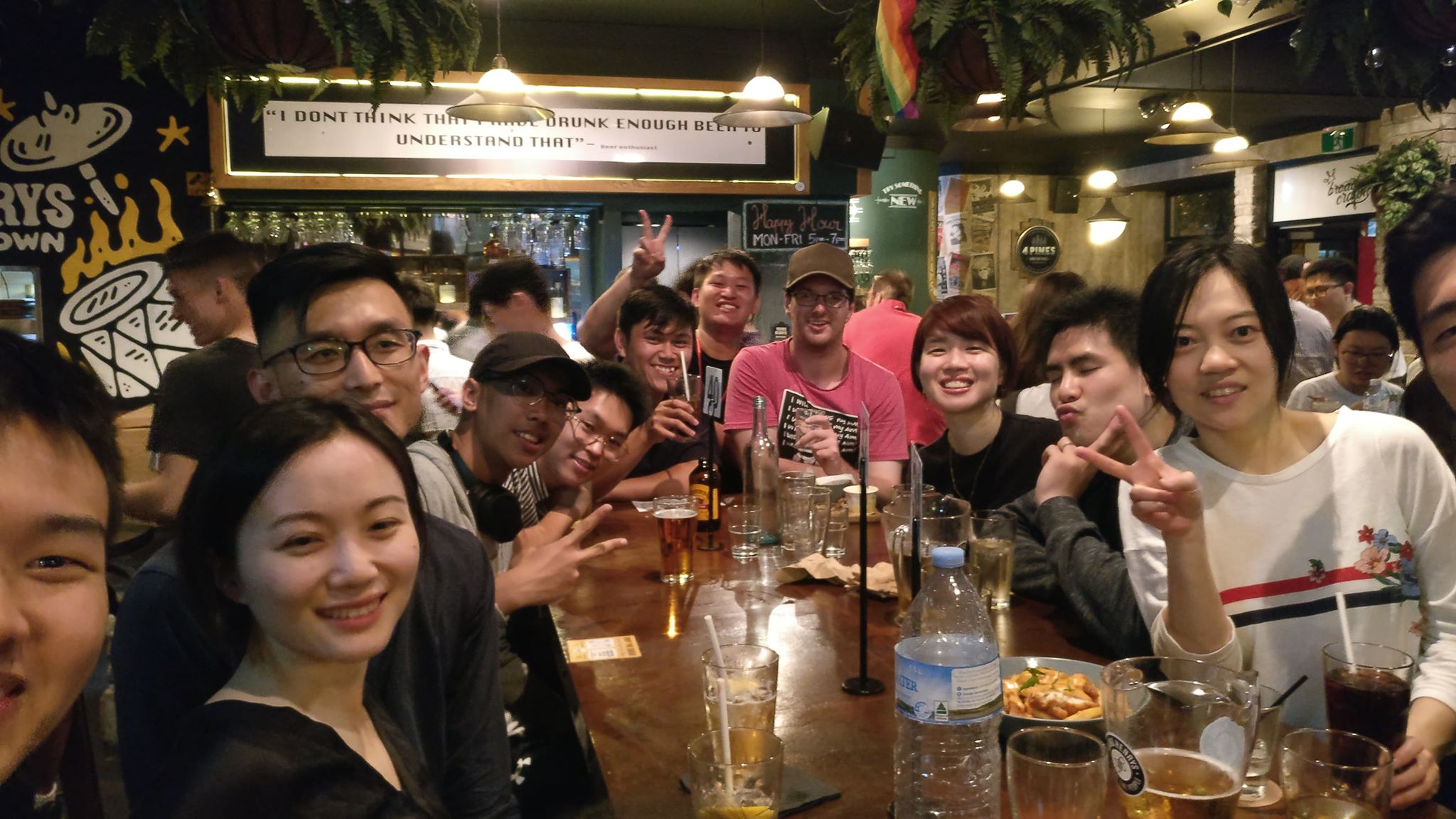 Extra Training – Dinner at the Pub! | Sydney University Kendo Club
